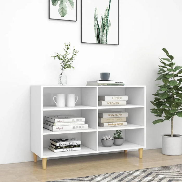 17 Stories Giuseppa 70Cm H x 103.5Cm W Standard Bookcase | Wayfair.co.uk